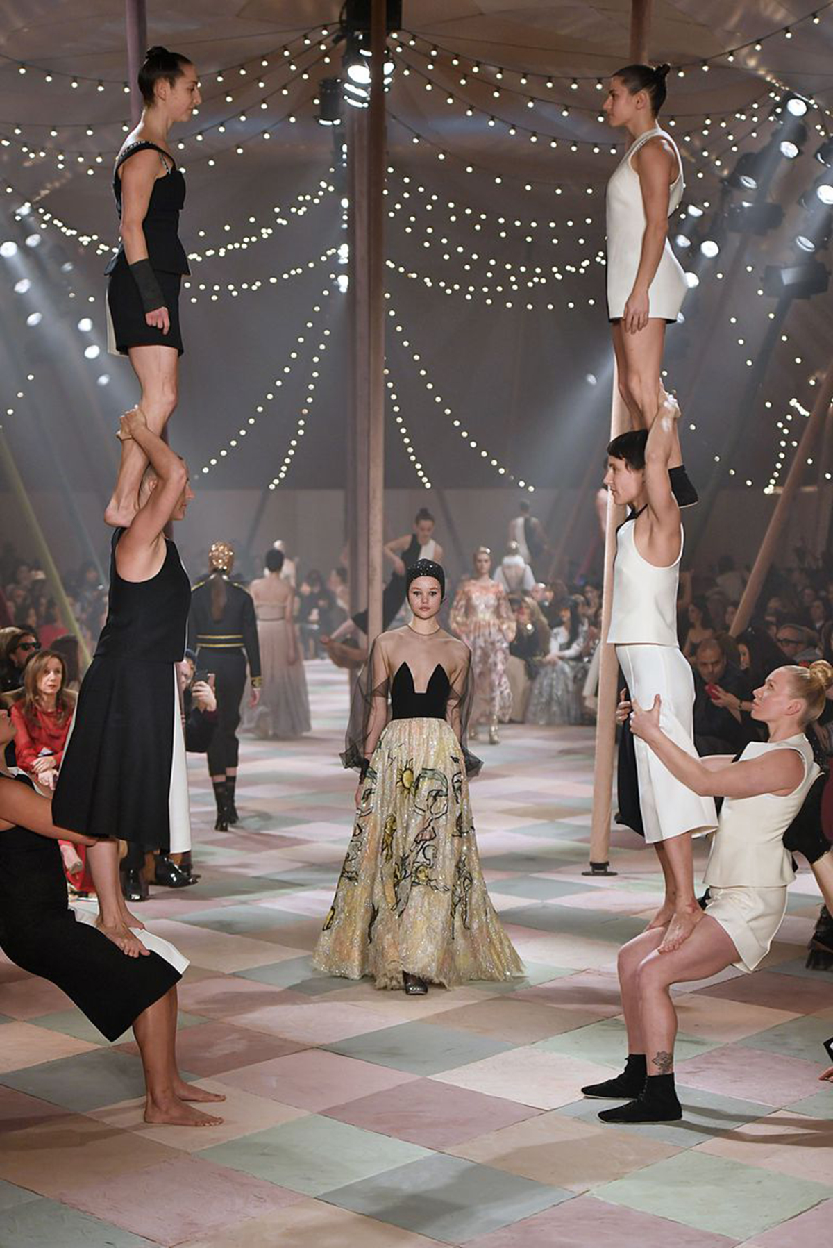 Welcome to Dior’s Circus Runway for PFW 2019 - Special Madame Figaro Arabia
